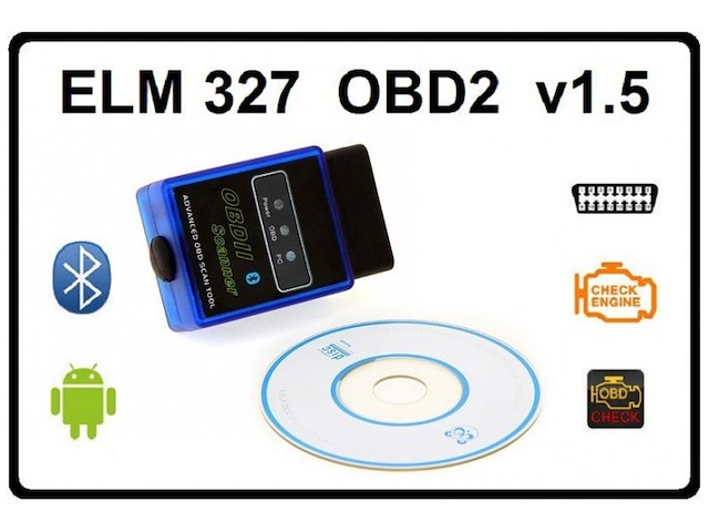 Auto dijagnostika - ELM 327 1.5 OBD2 - univerzalna