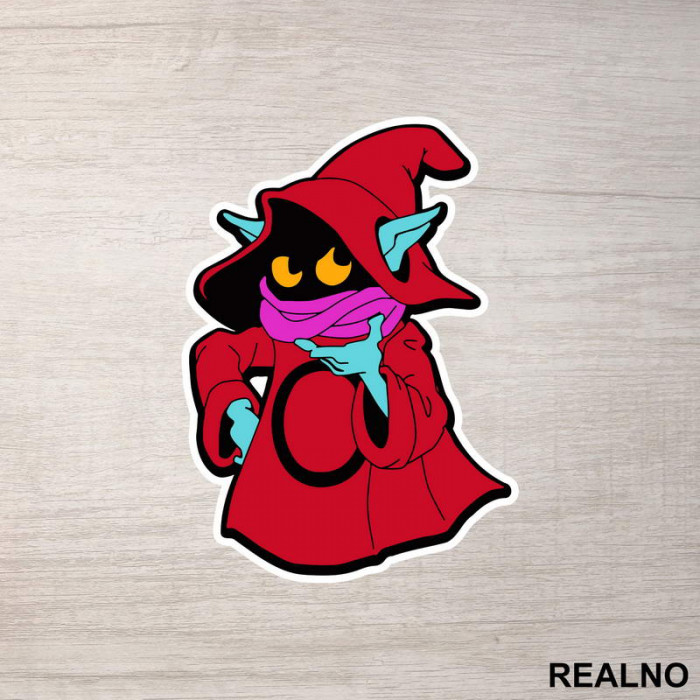 ORKO FLOATING - MASTERS OF THE UNIVERSE - NALEPNICA