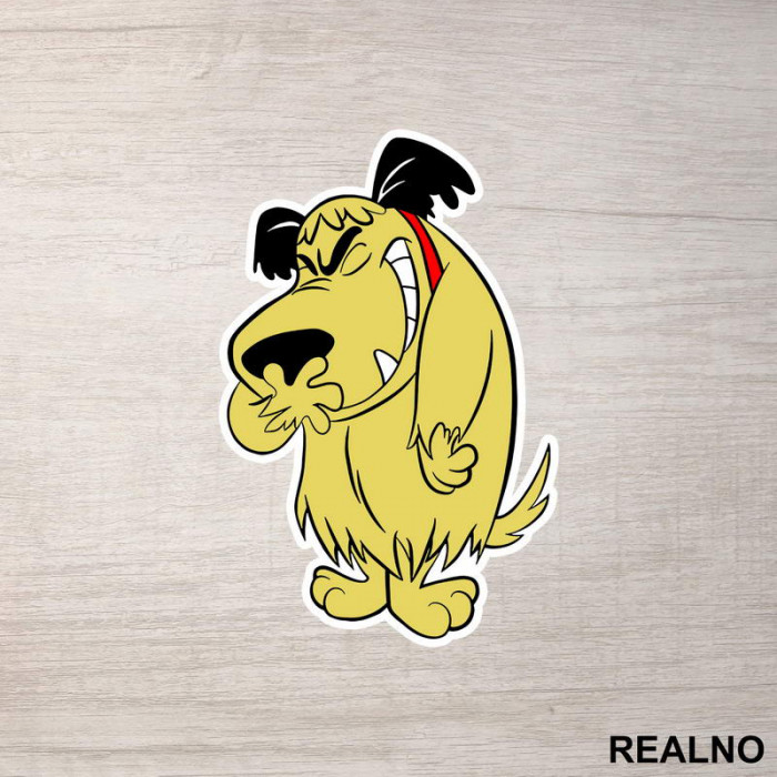 MUTTLEY LAUGHTER - CRTANI FILMOVI - NALEPNICA