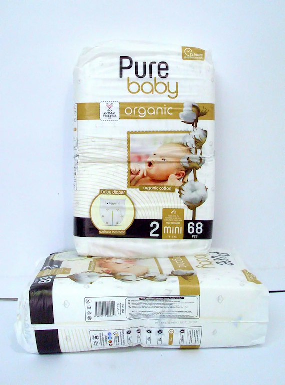 PURE BABY pelene 2 68/1