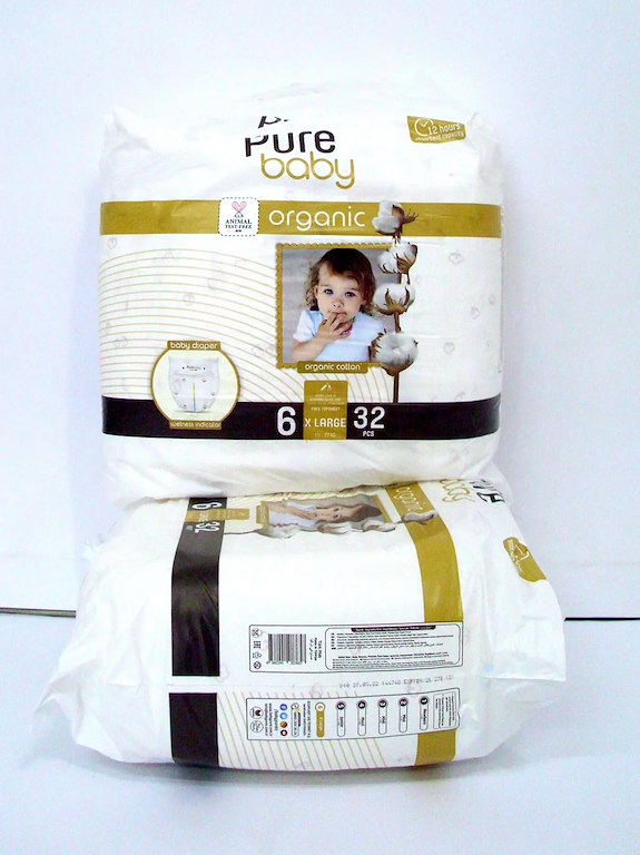 PURE BABY pelene 6 32/1