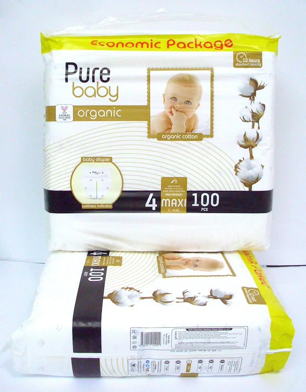 PURE BABY pelene 4 100/1