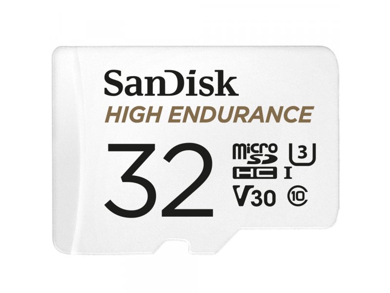 SANDISK HIGH ENDURANCE (SDSQQNR-032G-GN6IA) MEMORIJSKA KARTICA MICRO SDHC 32GB CLASS 10+ADAPTER