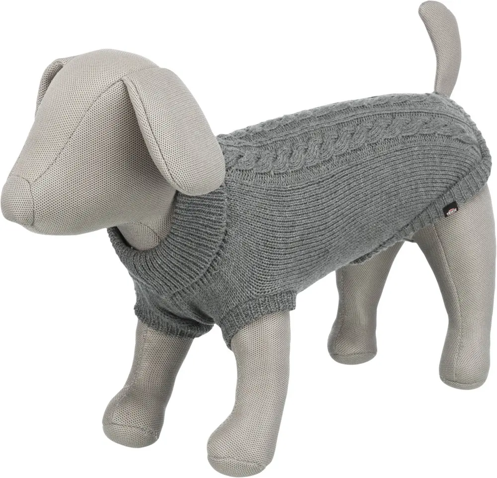 TRIXIE Džemper za pse Kenton 40cm sivi