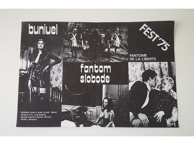 Filmski plakat - Fantom slobode FEST 75