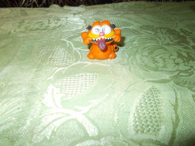 Garfield - stara gumena figurica - 5 cm