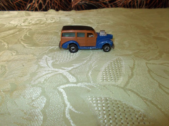 Hot Wheels - Blue 1940 - Mattel 1979 - Malaysia