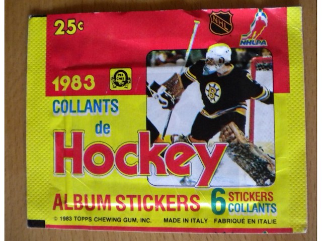Neotvorena kesica `Hockey 1983`
