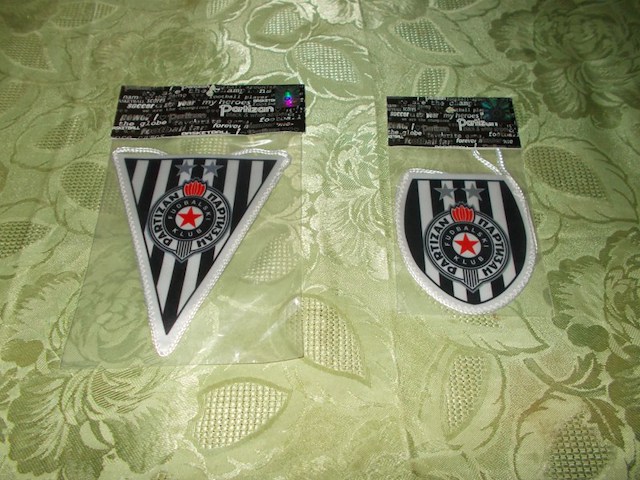 FK Partizan Beograd - zastavice iz Partizan Shop-a NOVO