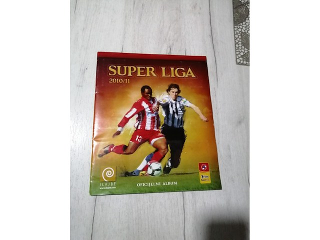 Album za sličice - Super liga 2010/11 (Pun)