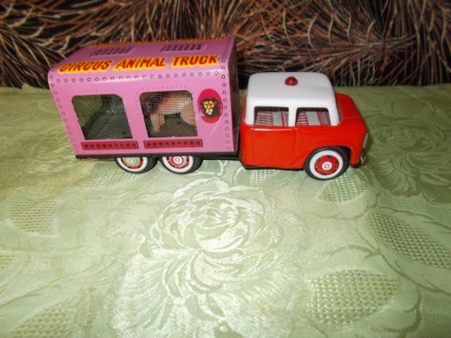 Circus Animal Truck stara limena igracka iz 70ih-MF782