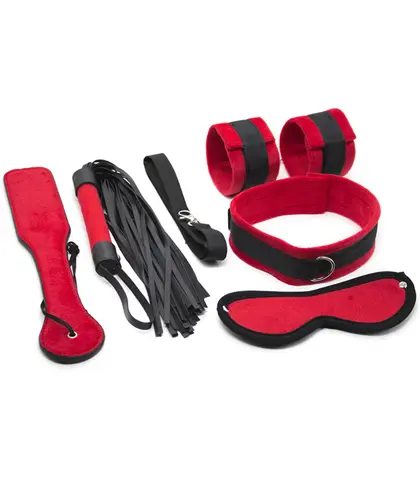 Bdsm Set / Af Red Bondage Set