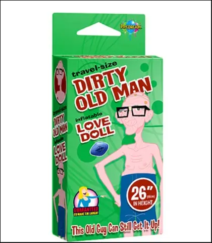 Mini Love Doll - Dirty Old Man