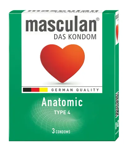 Masculan Anatomski Kondom 3/1