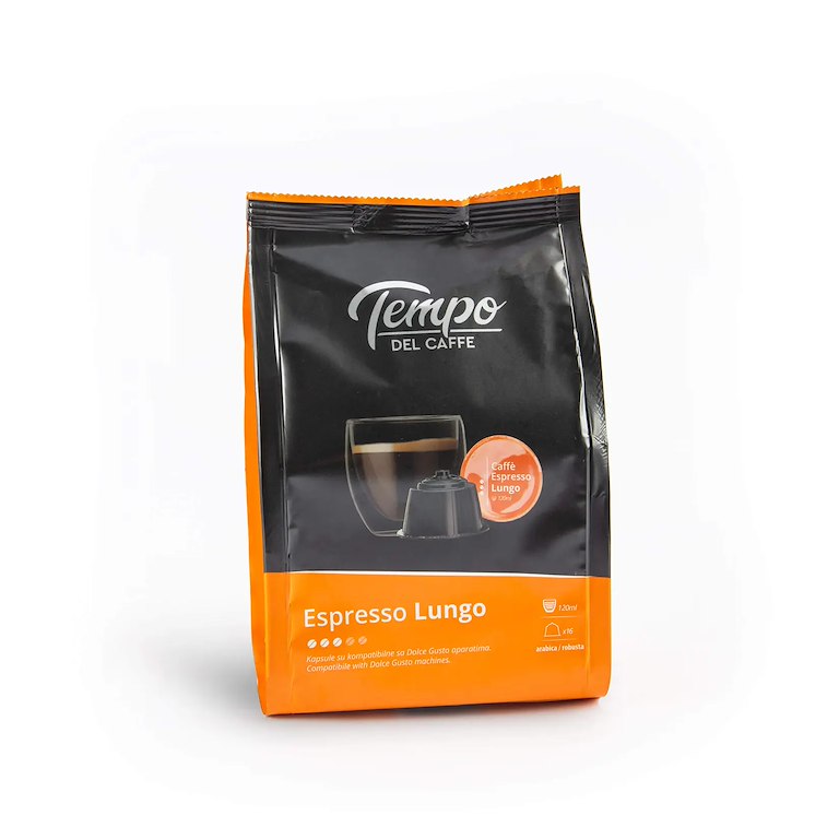 TEMPO DEL CAFFE Kapsule za Dolce Gusto Espresso Lungo