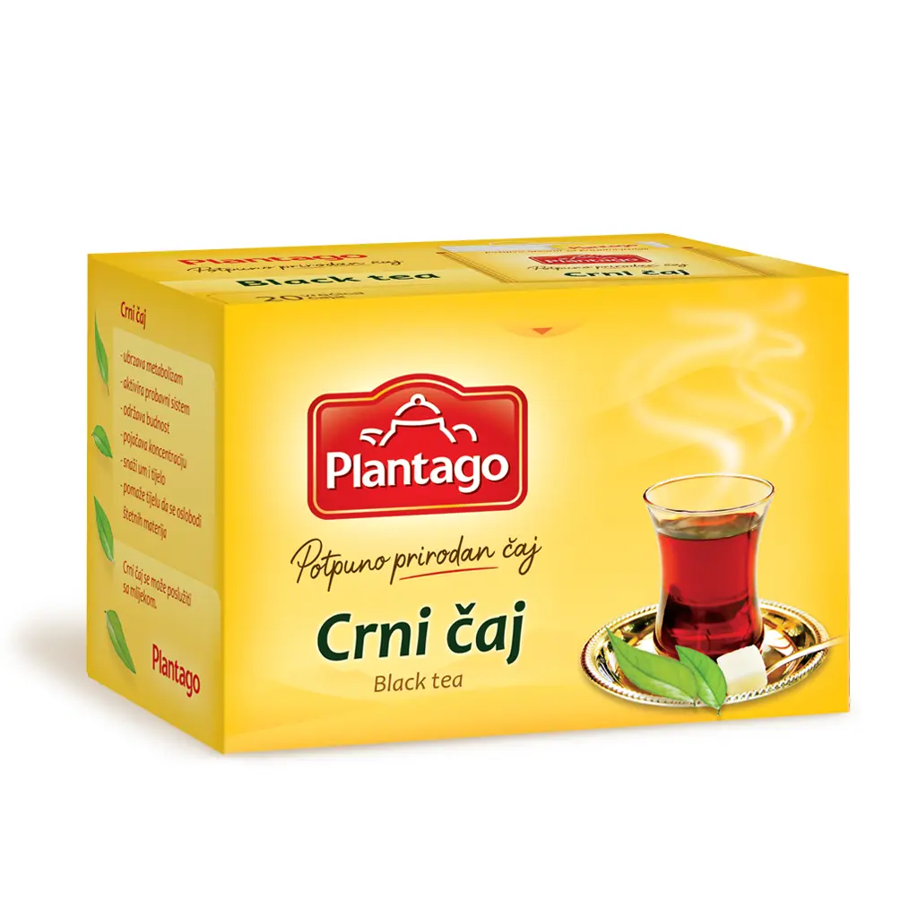 PLANTAGO Crni čaj