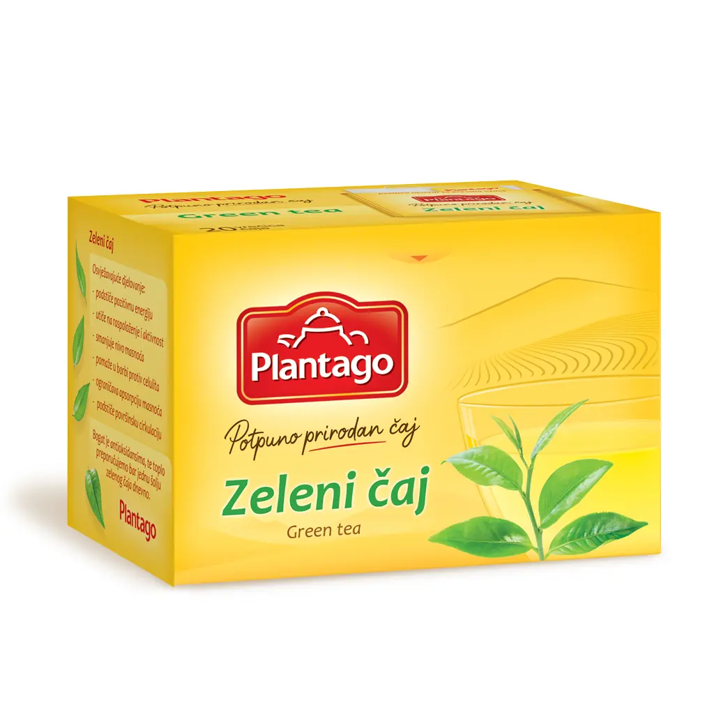 PLANTAGO Zeleni filter čaj