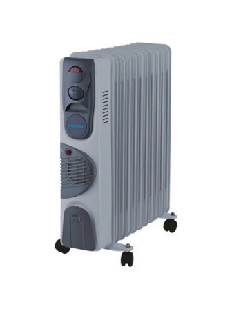 Vorner uljni radijator VRF11-0579 11 rebara 2500 W + 400 W ventilator