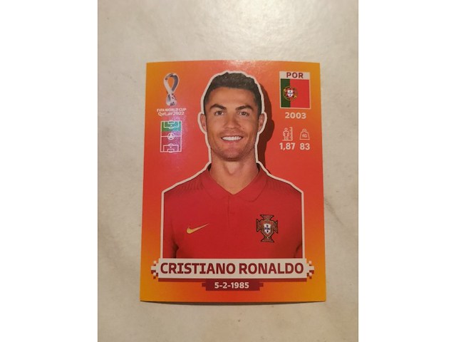 QATAR 2022 slicica POR 17 Ronaldo