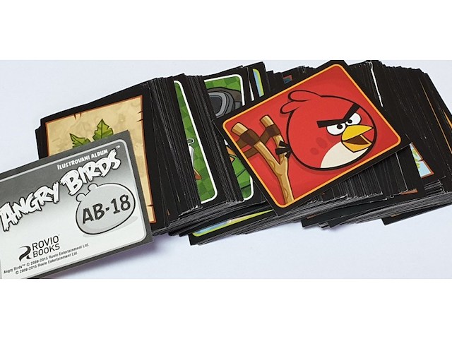 Sličice Angry birds ilustrovani album na komad