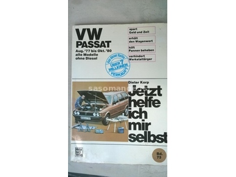 Knjiga: VW Passat avg.1977-oct.1980, svi modeli osim dizel, autor Dieter Korp, nem.