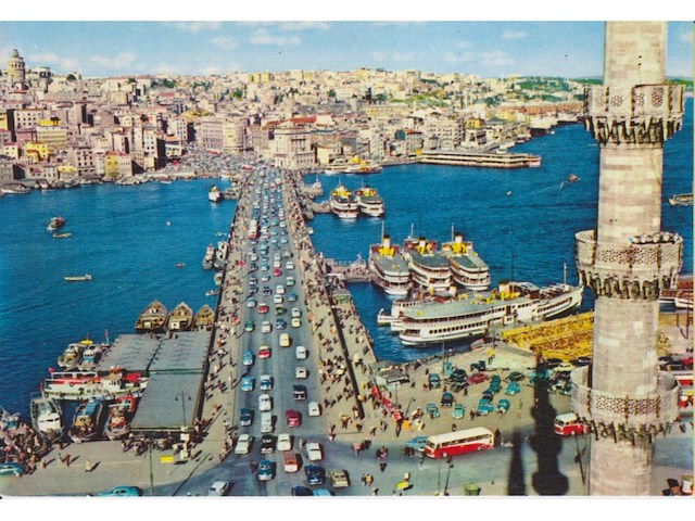 ISTANBUL / Galata bridge (1825)