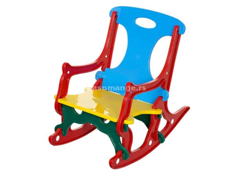 Kinder home 3u1 stolica, ljuljaška i slagalica šarena ( 660120 )