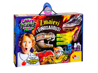 Edukativni set Crazy science Laboratorija zmajeva i dinosaurusa Lisciani 52365