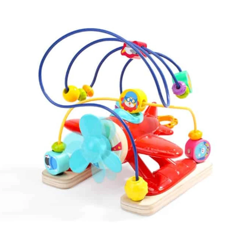 Top Bright igračka za decu Lavirint sa perlicama – Avion
