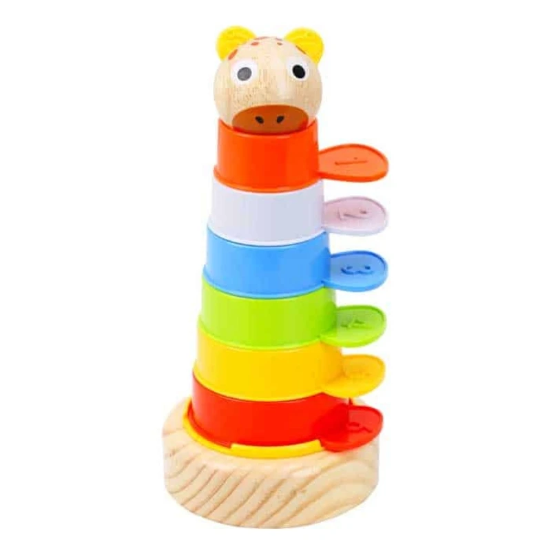 Top Bright Didaktički toranj Džungla drvena igračka za decu