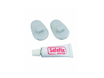 MetalTex set kukica i lepak za kacenje SafeFix ( 404994 000 )