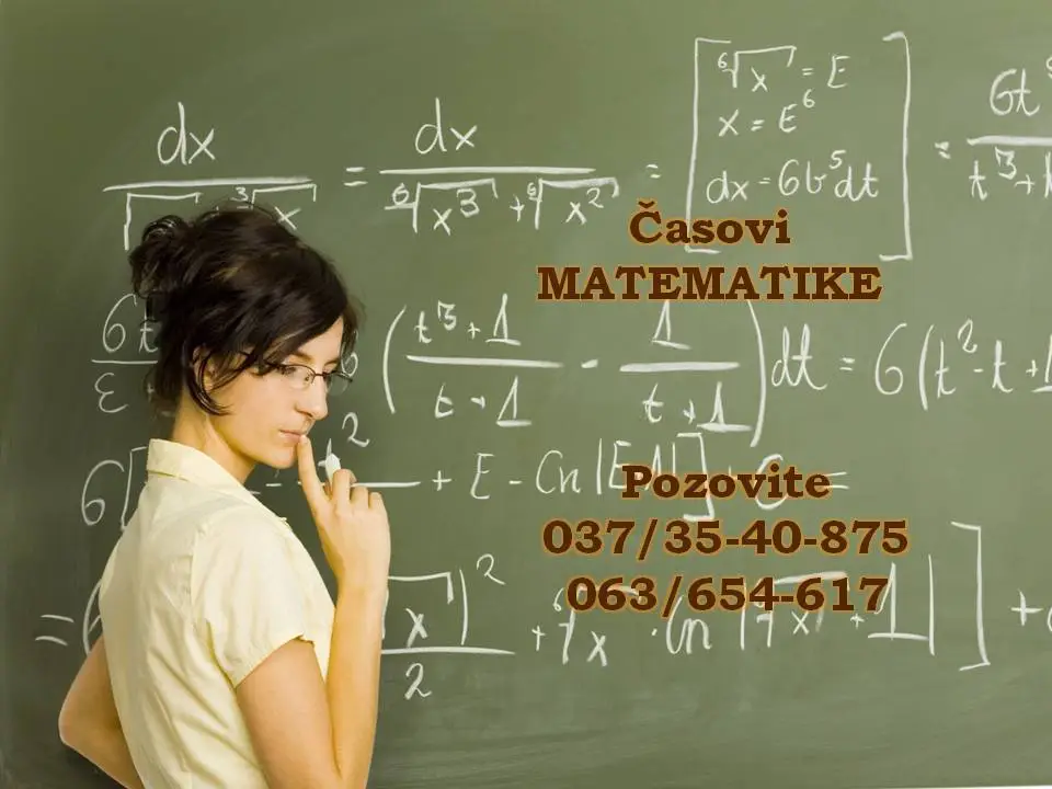 Časovi matematike Kruševac