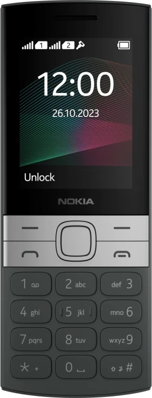 Nokia 150 2023 crni mobilni 2.4" 0.3Mpx Dual Sim