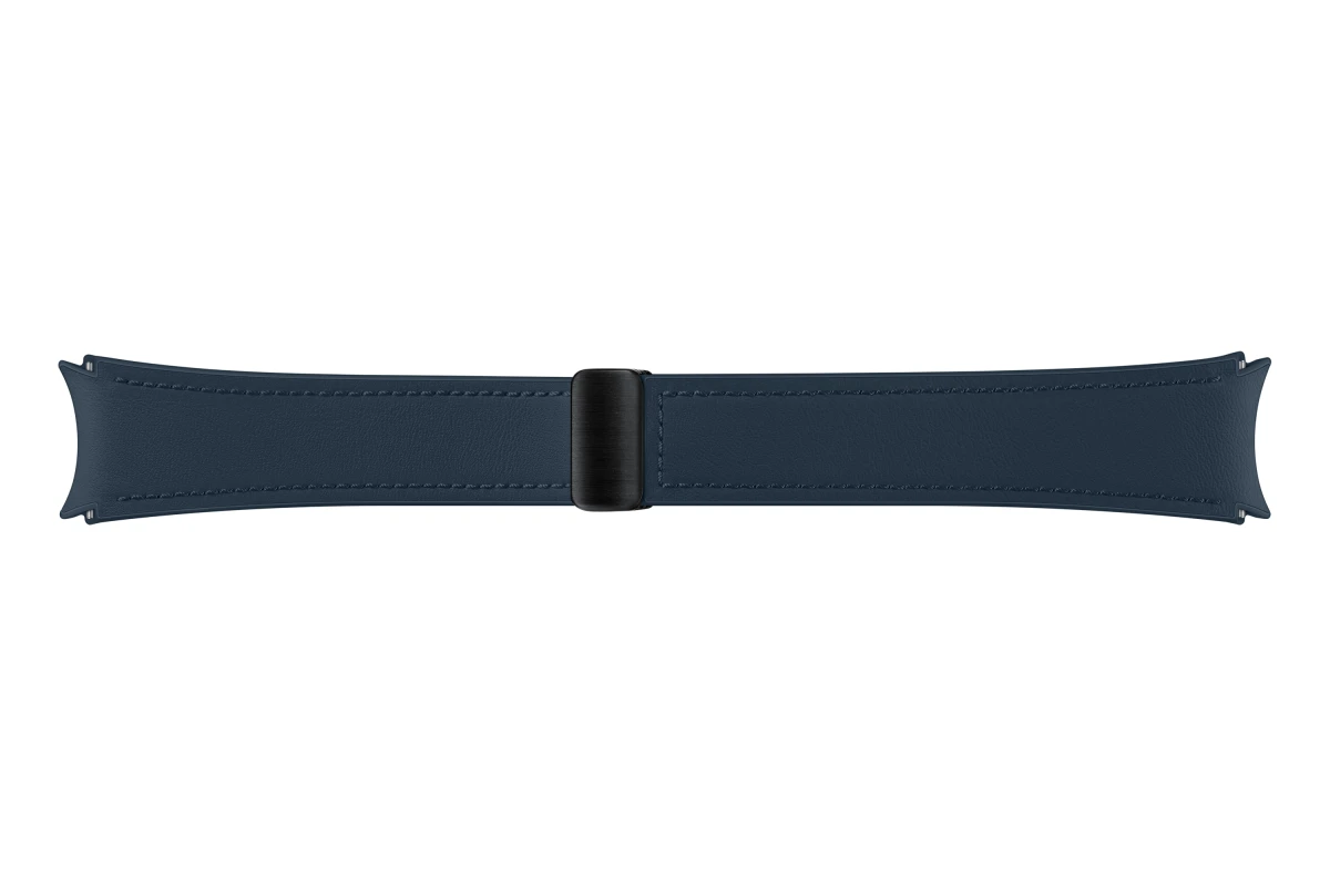 Samsung Hybrid (ET-SHR94-LNE) indigo plava zamenska narukvica za Galaxy Watch 6 eko koža magnetna kopča M/L