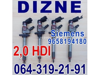 DIZNE 2,0 HDI 100kw Siemens 9658194180 Pežo Peugeot Citroen