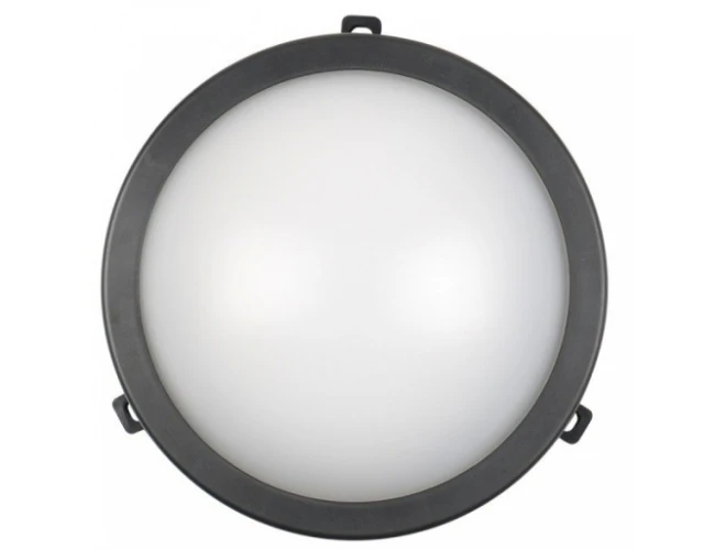 Commel c407-502 LED okrugla svetiljka 12W 4000K crna