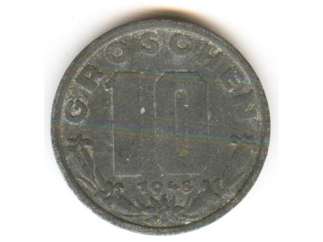 Austrija 10 Groschen 1948