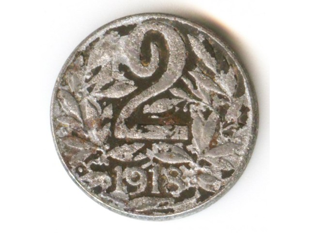 Austrija 2 heller 1918