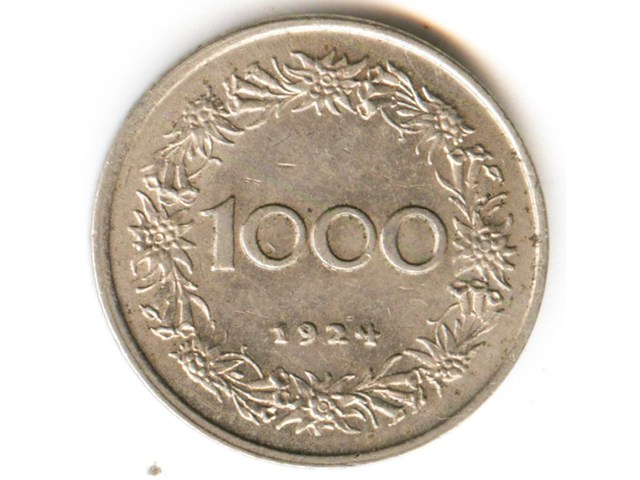 Austrija 1000 Kronen 1924