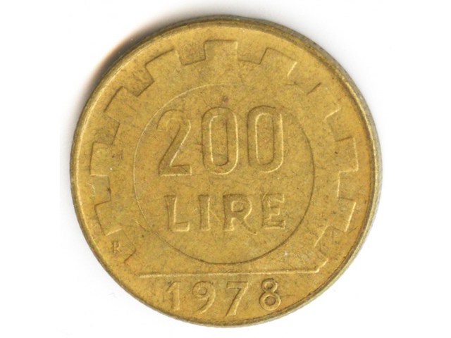 Italija 200 LIRE 1978
