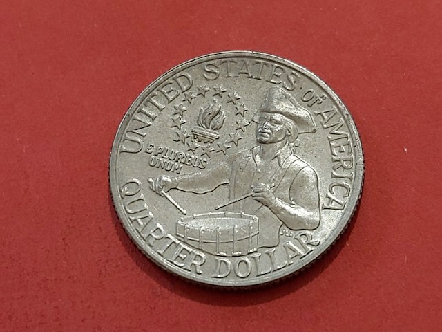 USA  - quarter dollar 1976 god