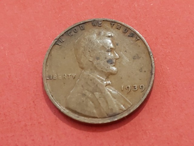 USA  - 1 cent 1939 god