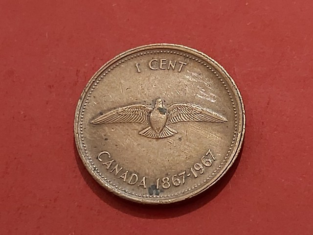 Kanada  - 1 cent 1967 god