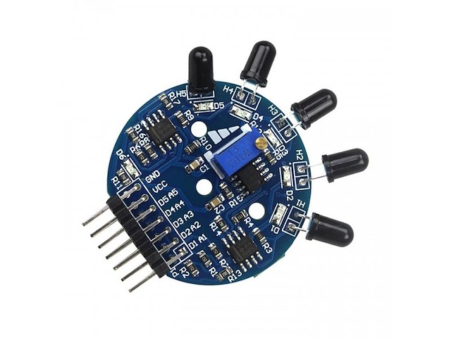 Arduino senzor plamena 5x