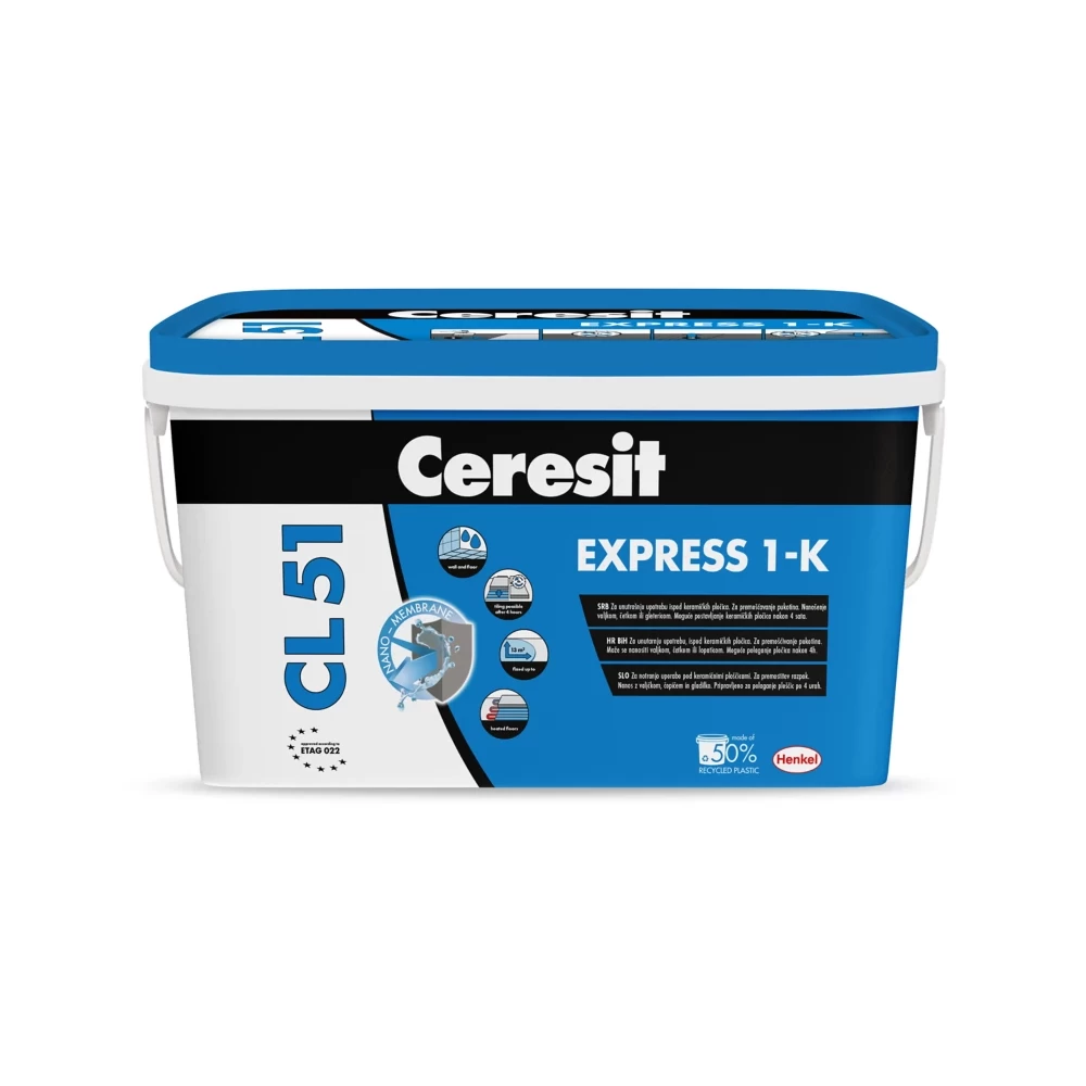 CERESIT CL 51 Express 1-K hidroizolacioni premaz 5kg