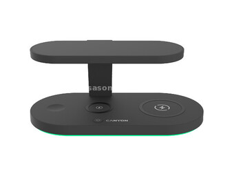 Canyon WS-501 5in1 wireless charger with UV sterilizer black ( CNS-WCS501B )