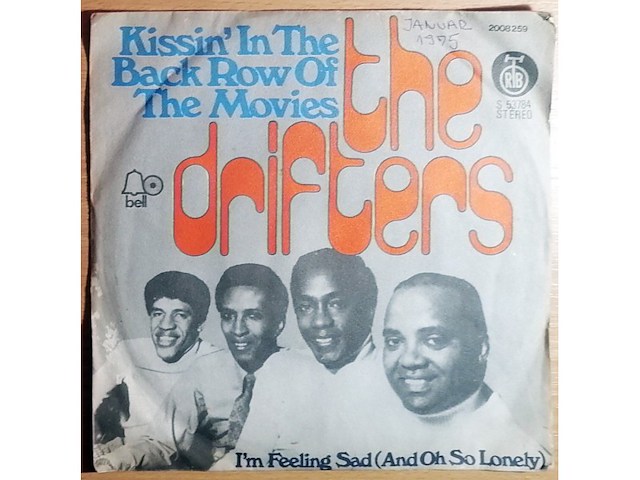 SP DRIFTERS - Kissin` In The Back Row Of The (1974) VG+