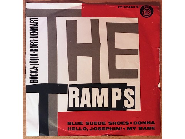 EP TRAMPS, the - Blue Suede Shoes (1965) 2.press, retko