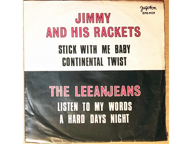 EP JIMMY AND HIS RACKETS / THE LEEANJEANS (1966) VG+