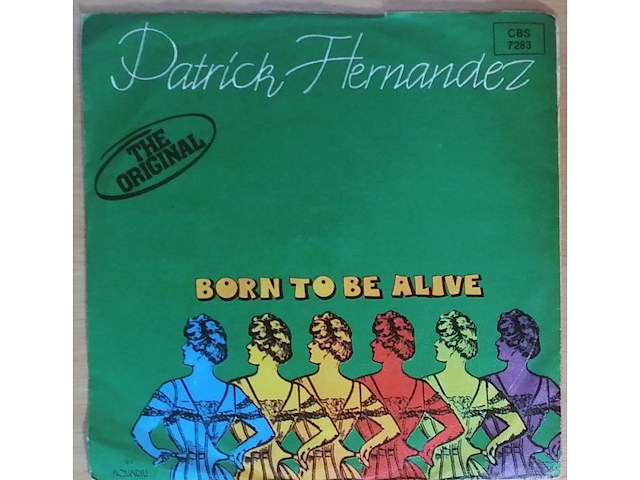 SP PATRICK HERNANDEZ - Born To Be Alive (1980) VG+/NM